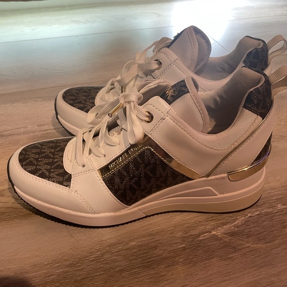 MICHAEL Michael Kors | Shoes | Michael Kors Wedge Sneakers | Poshmark